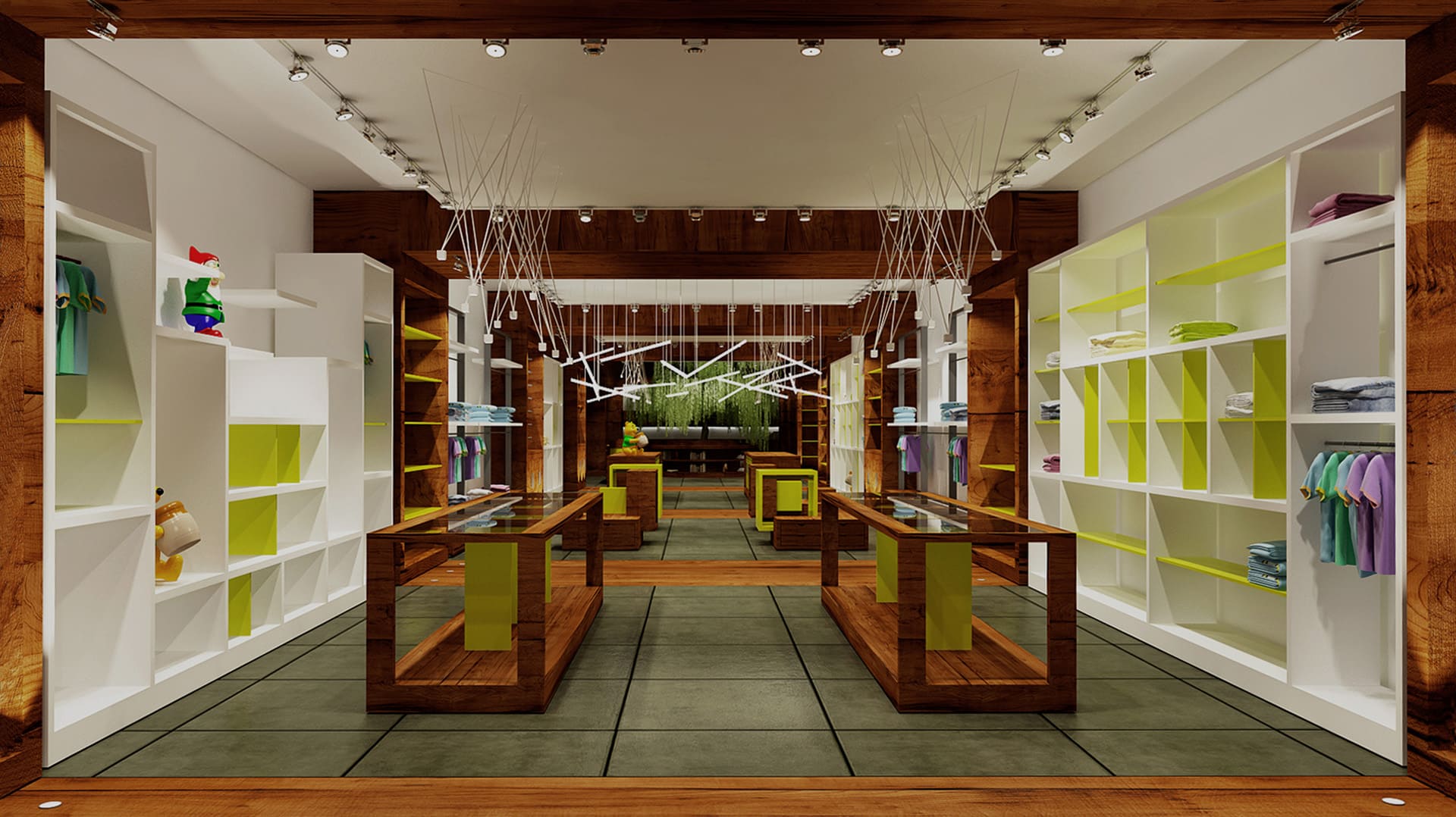Hana Tayar - Projects - NEST FOR KIDS DEPARTMENT STORE - INTERIORS
