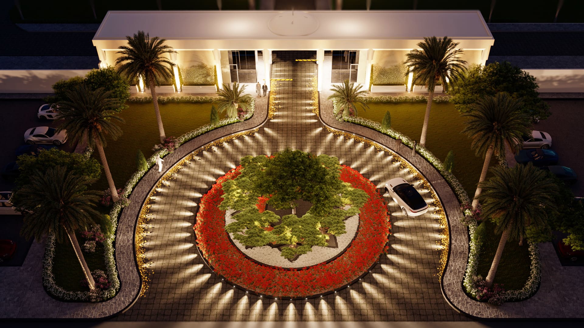 Hana Tayar - Projects - IRAD FRONT LANDSCAPE AND MAIN GATE